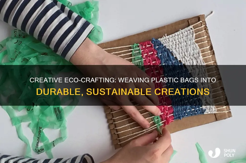 Creative Eco-Crafting: Weaving Plastic Bags Into Durable, Sustainable ...