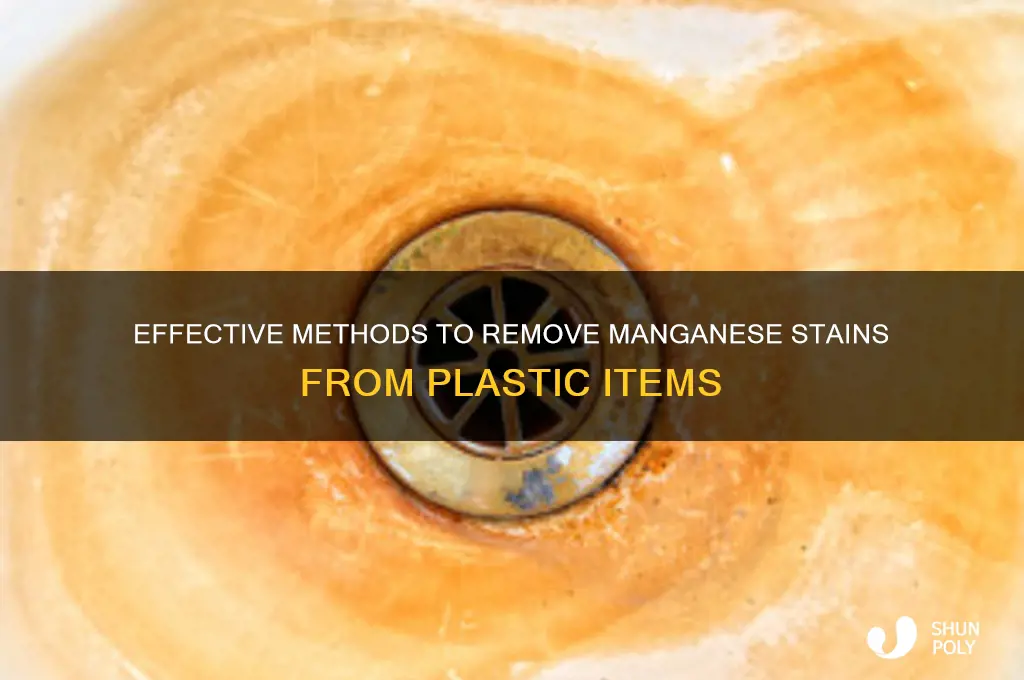 Effective Methods To Remove Manganese Stains From Plastic Items | ShunPoly