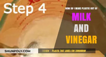 Diy Plastic Crafting: Making Plastic From Milk And Vinegar At Home ...