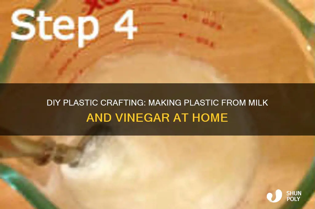 Diy Plastic Crafting: Making Plastic From Milk And Vinegar At Home ...