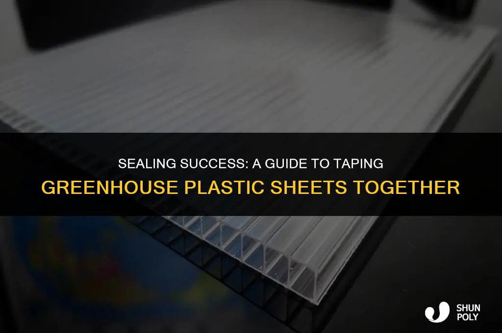 Sealing Success: A Guide To Taping Greenhouse Plastic Sheets Together ...