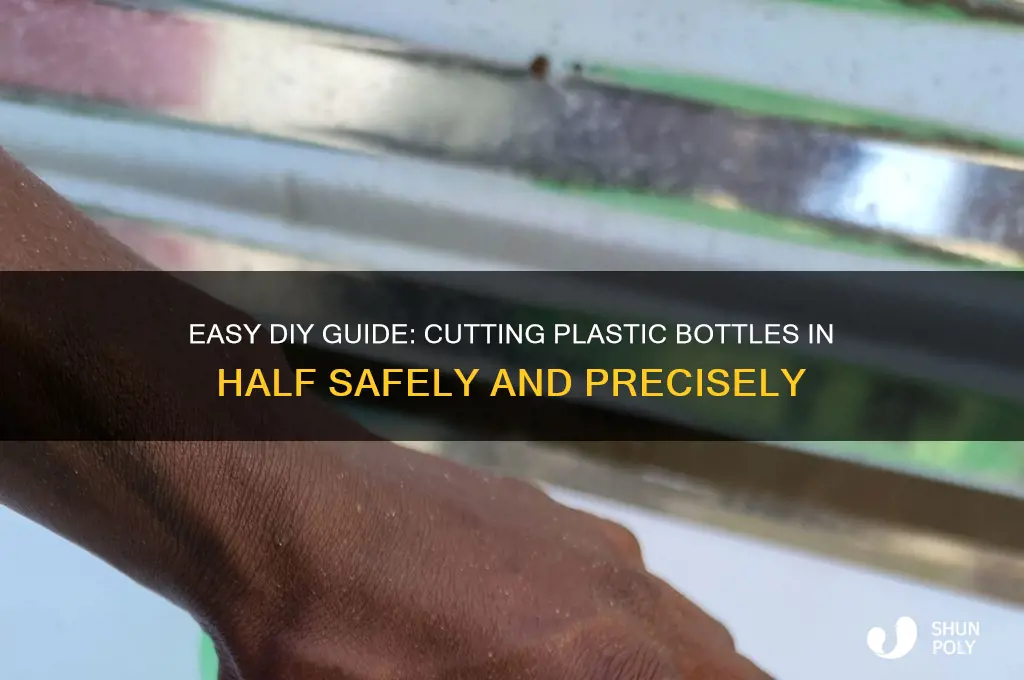 Easy Diy Guide: Cutting Plastic Bottles In Half Safely And Precisely ...