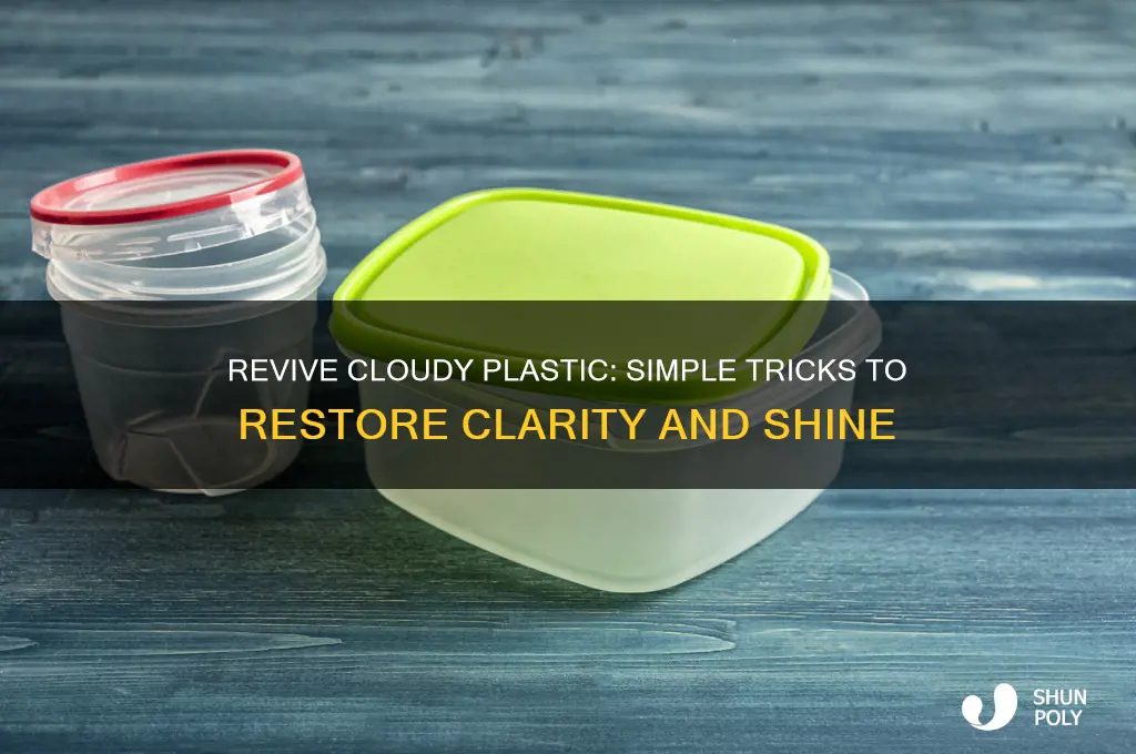Revive Cloudy Plastic: Simple Tricks To Restore Clarity And Shine ...