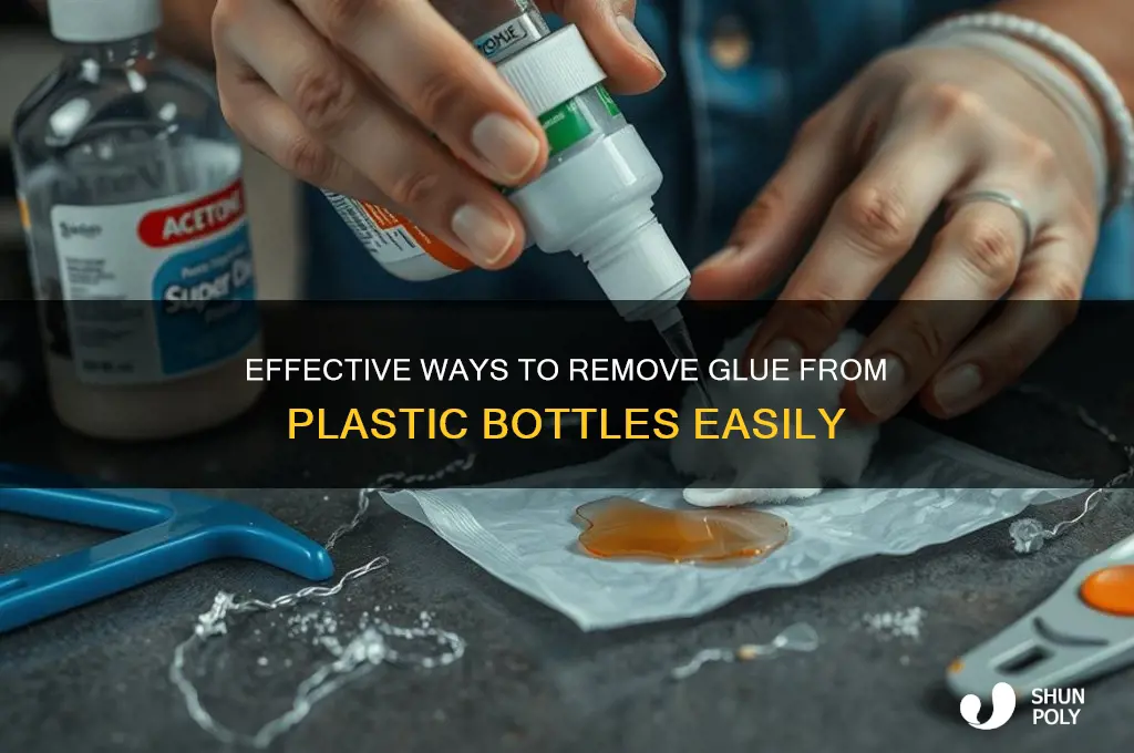 How To Take Glue Off Plastic