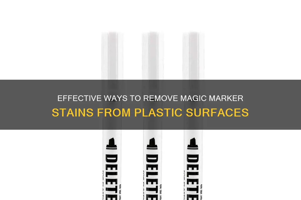 Effective Ways To Remove Magic Marker Stains From Plastic Surfaces ...
