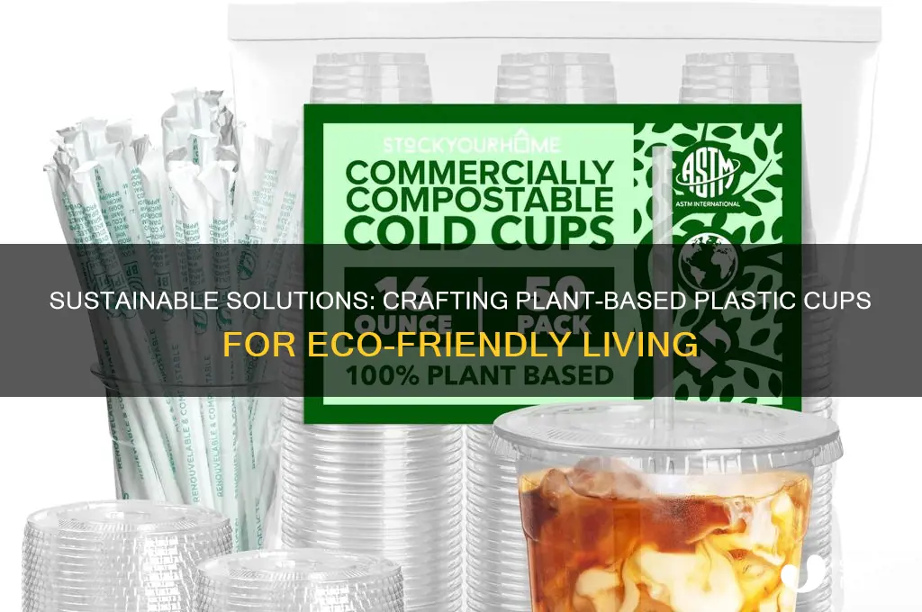 Sustainable Solutions: Crafting Plant-Based Plastic Cups For Eco ...