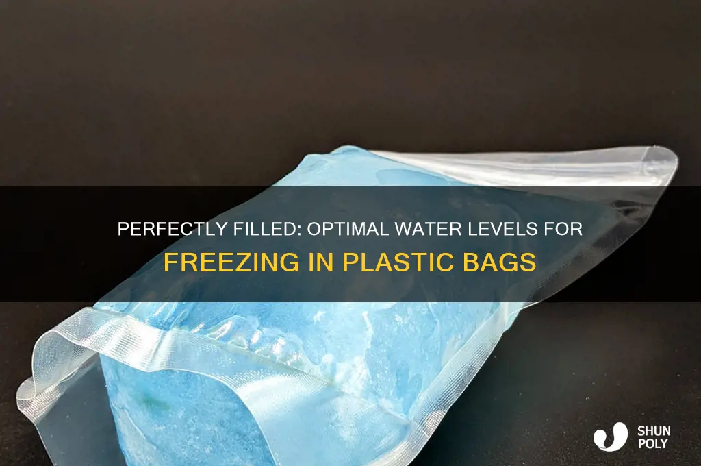 Perfectly Filled: Optimal Water Levels For Freezing In Plastic Bags ...