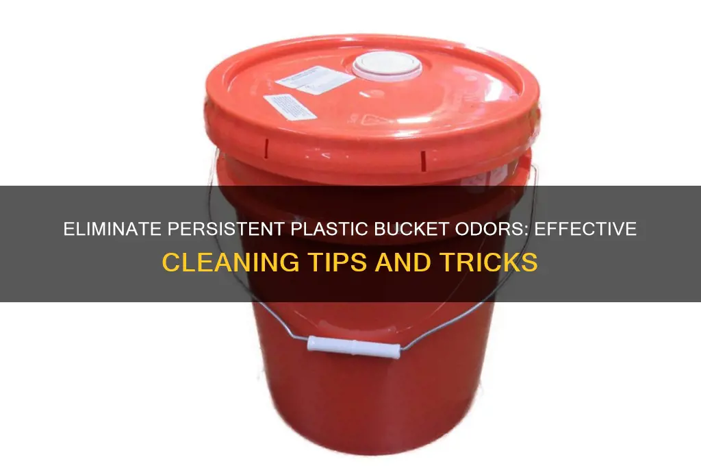 Eliminate Persistent Plastic Bucket Odors: Effective Cleaning Tips And ...