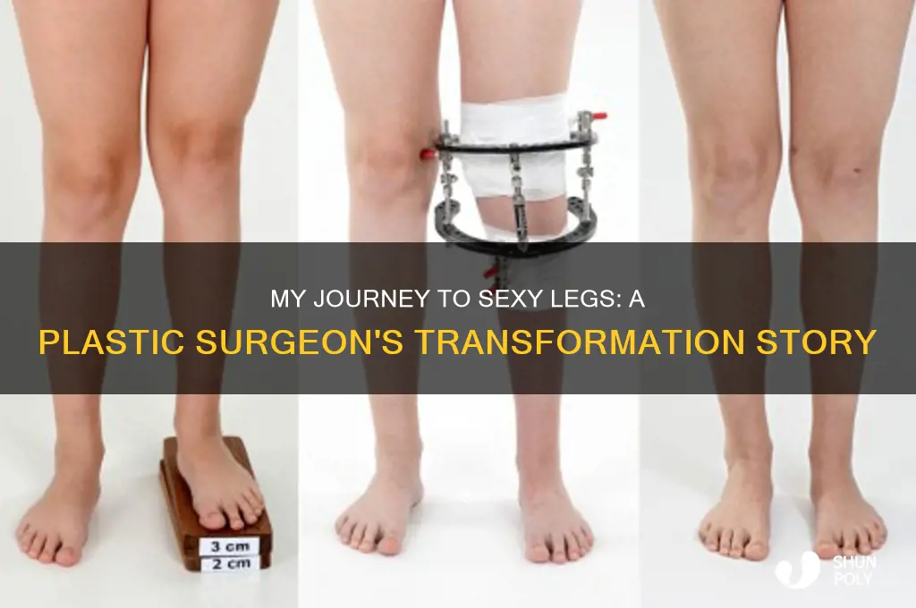 My Journey To Sexy Legs: A Plastic Surgeon's Transformation Story ...