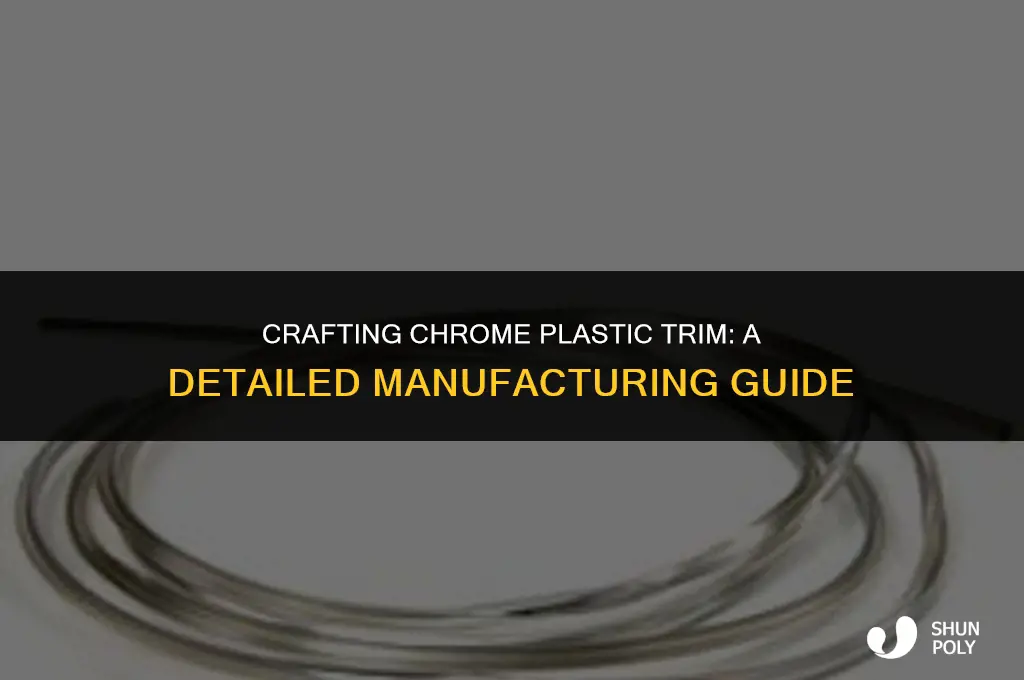 Crafting Chrome Plastic Trim: A Detailed Manufacturing Guide | ShunPoly