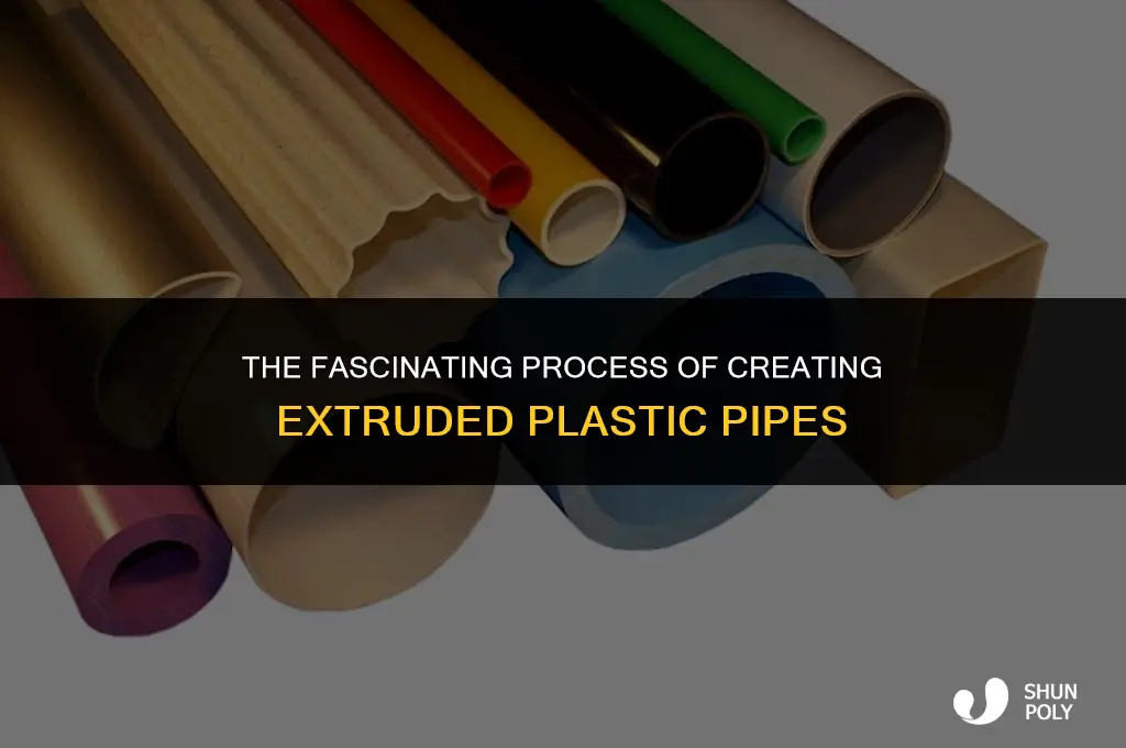 The Fascinating Process Of Creating Extruded Plastic Pipes | ShunPoly