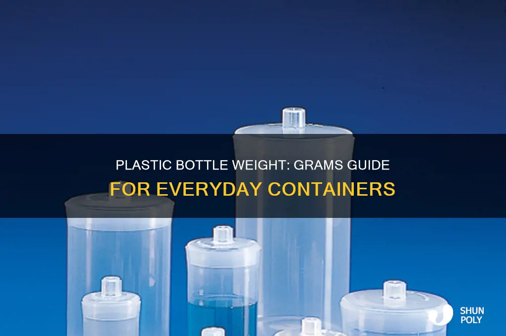 Plastic Bottle Weight: Grams Guide For Everyday Containers | ShunPoly
