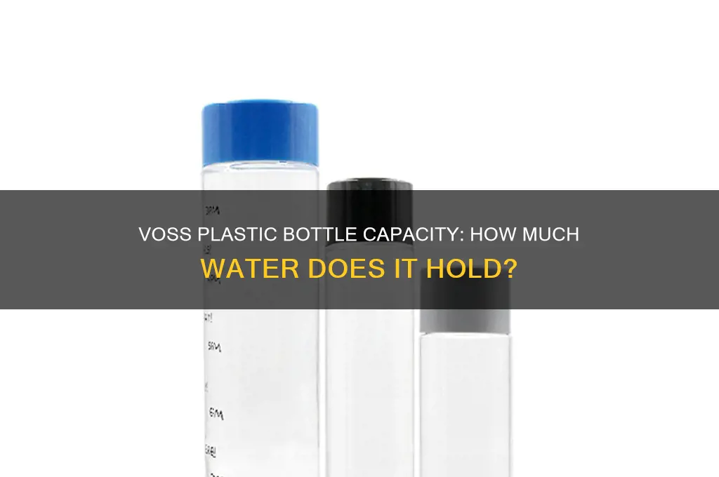 Voss Plastic Bottle Capacity: How Much Water Does It Hold? | ShunPoly