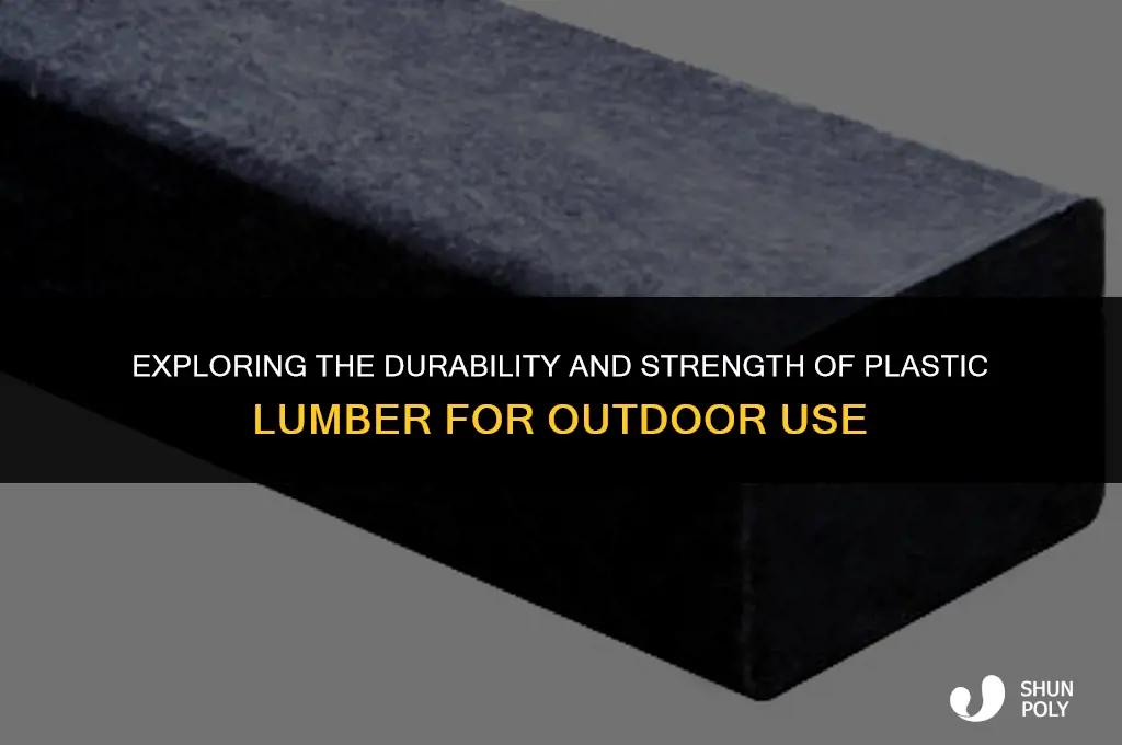 Exploring The Durability And Strength Of Plastic Lumber For Outdoor Use ...