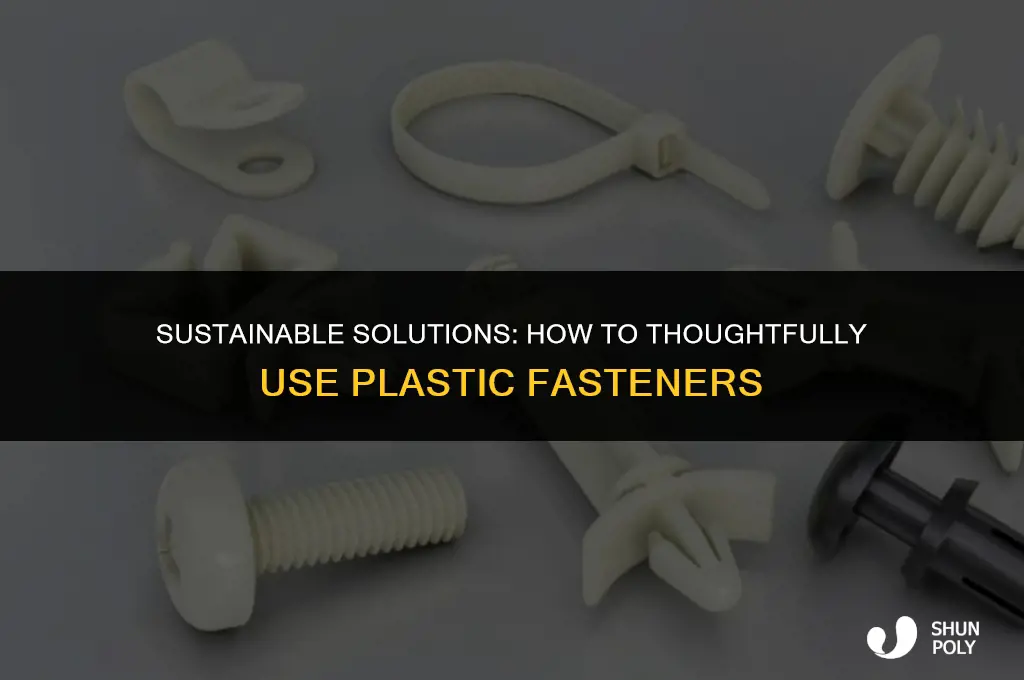 Sustainable Solutions: How To Thoughtfully Use Plastic Fasteners | ShunPoly