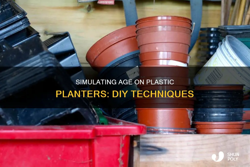 Simulating Age On Plastic Planters: Diy Techniques | ShunPoly