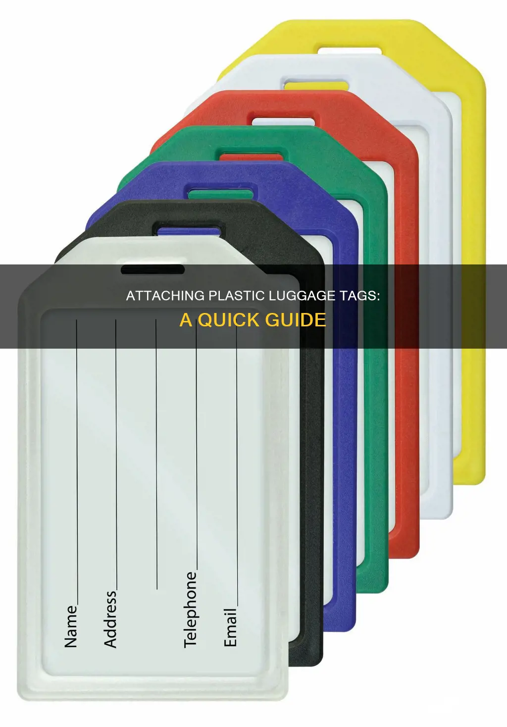 Attaching Plastic Luggage Tags: A Quick Guide | ShunPoly