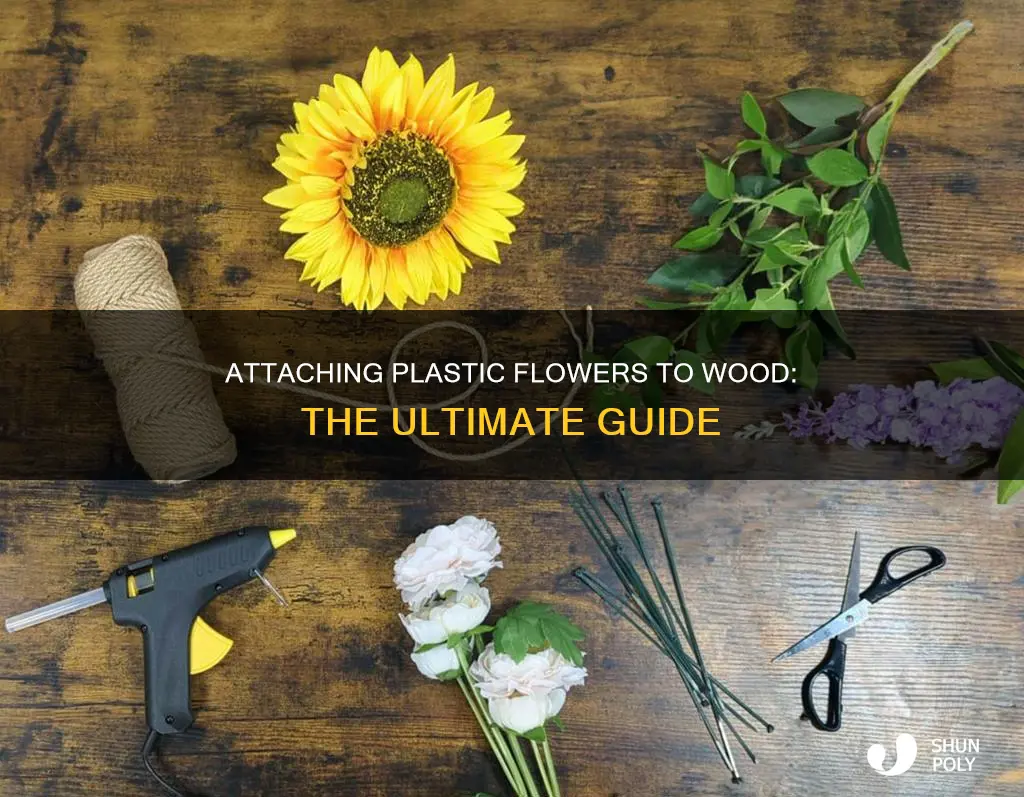 Attaching Plastic Flowers To Wood: The Ultimate Guide | ShunPoly