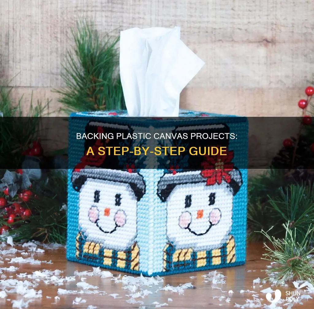 Backing Plastic Canvas Projects: A Step-By-Step Guide | ShunPoly