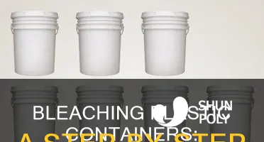 Bleaching Plastic Containers: A Step-By-Step Guide | ShunPoly