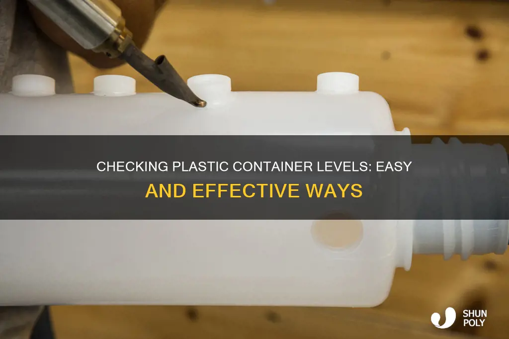 Checking Plastic Container Levels: Easy And Effective Ways | ShunPoly