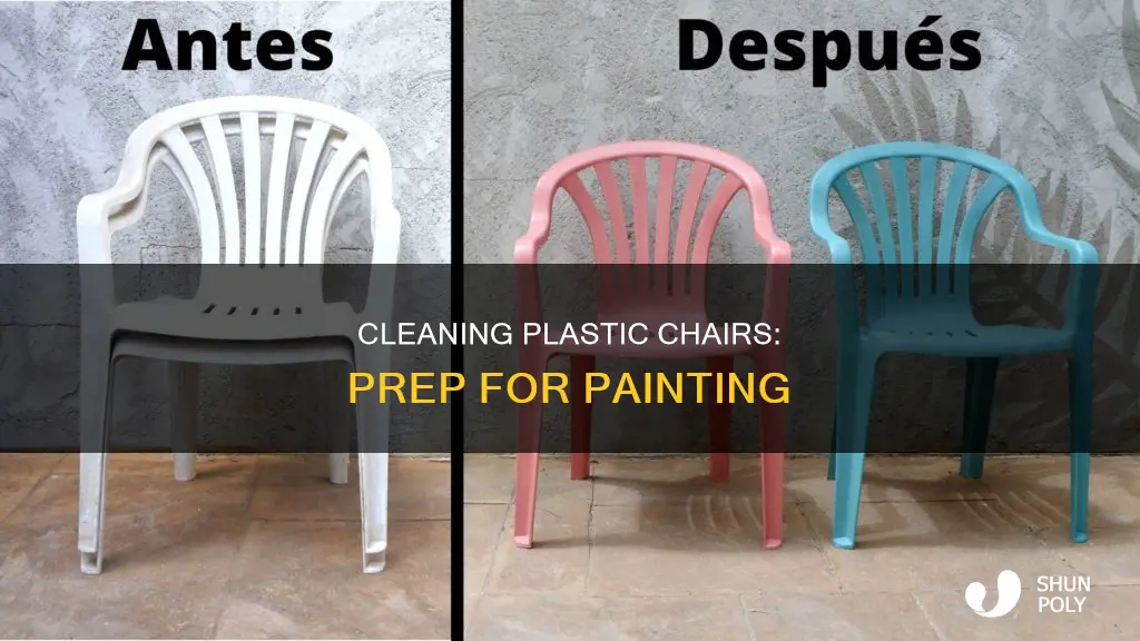 Cleaning Plastic Chairs: Prep For Painting | ShunPoly