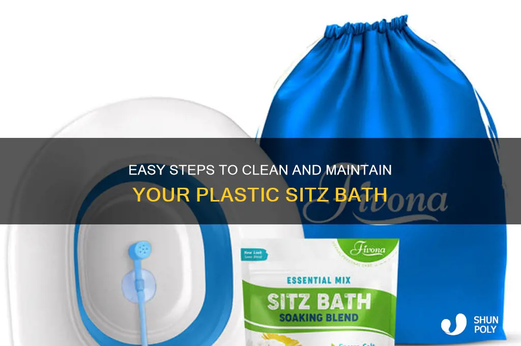 Easy Steps To Clean And Maintain Your Plastic Sitz Bath | ShunPoly