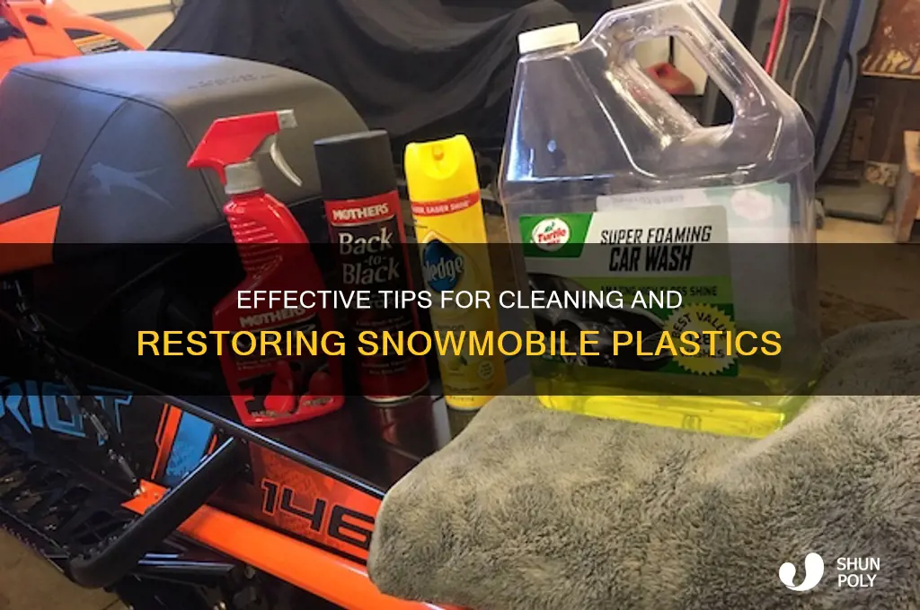 Effective Tips For Cleaning And Restoring Snowmobile Plastics | ShunPoly