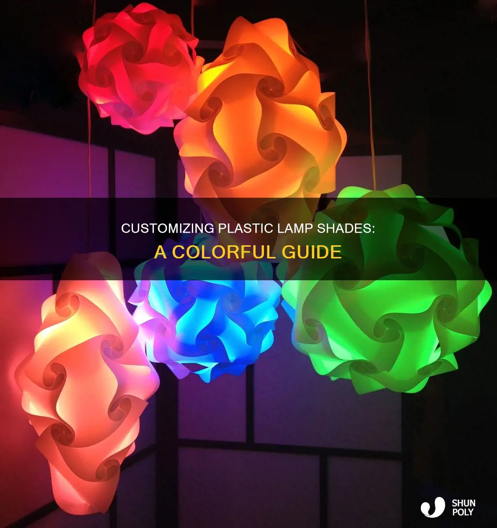 Customizing Plastic Lamp Shades: A Colorful Guide | ShunPoly
