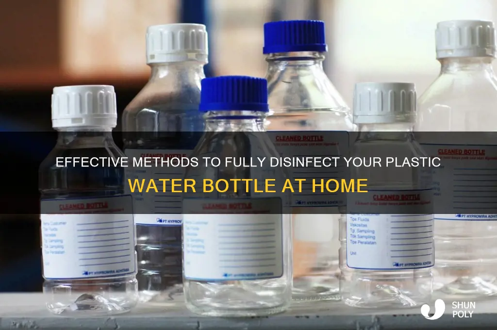 Effective Methods To Fully Disinfect Your Plastic Water Bottle At Home ...