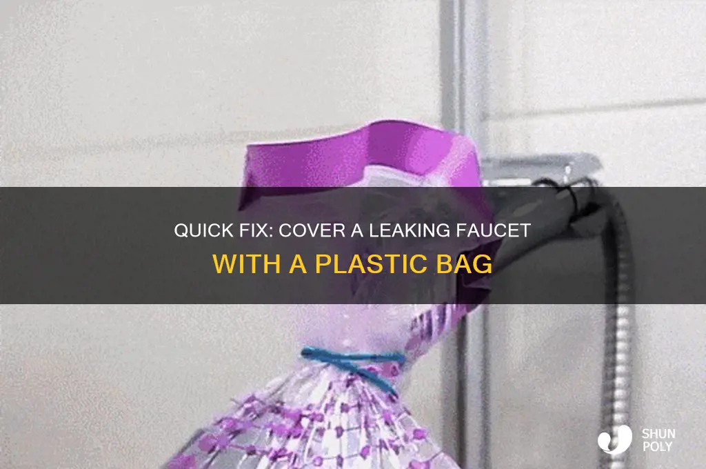 Quick Fix: Cover A Leaking Faucet With A Plastic Bag | ShunPoly