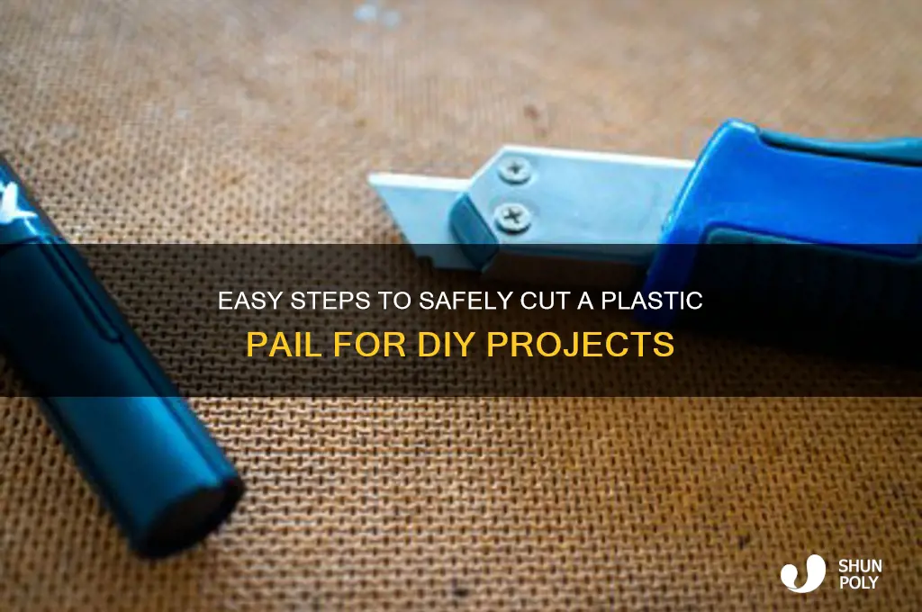 Easy Steps To Safely Cut A Plastic Pail For Diy Projects | ShunPoly