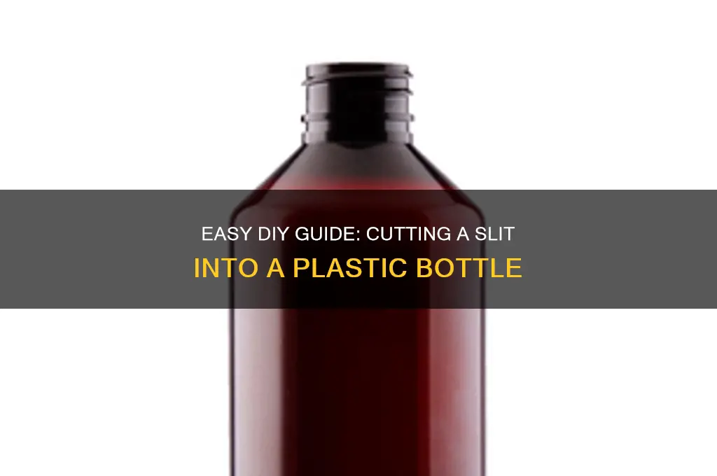 Easy Diy Guide: Cutting A Slit Into A Plastic Bottle | ShunPoly