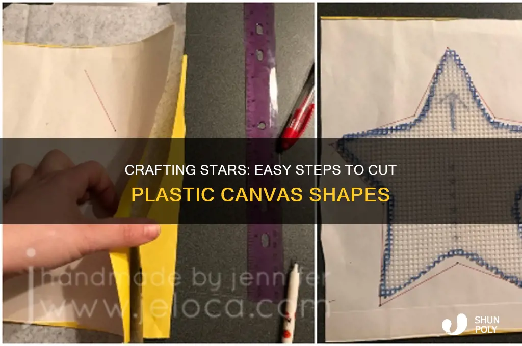 Crafting Stars: Easy Steps To Cut Plastic Canvas Shapes | ShunPoly