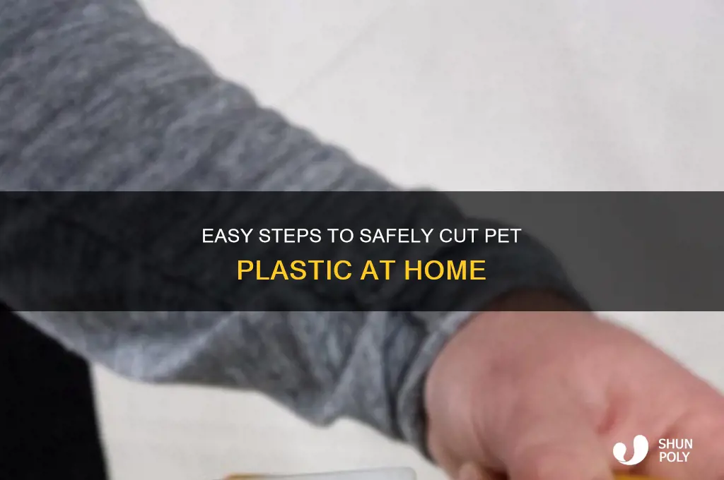 Easy Steps To Safely Cut Pet Plastic At Home | ShunPoly