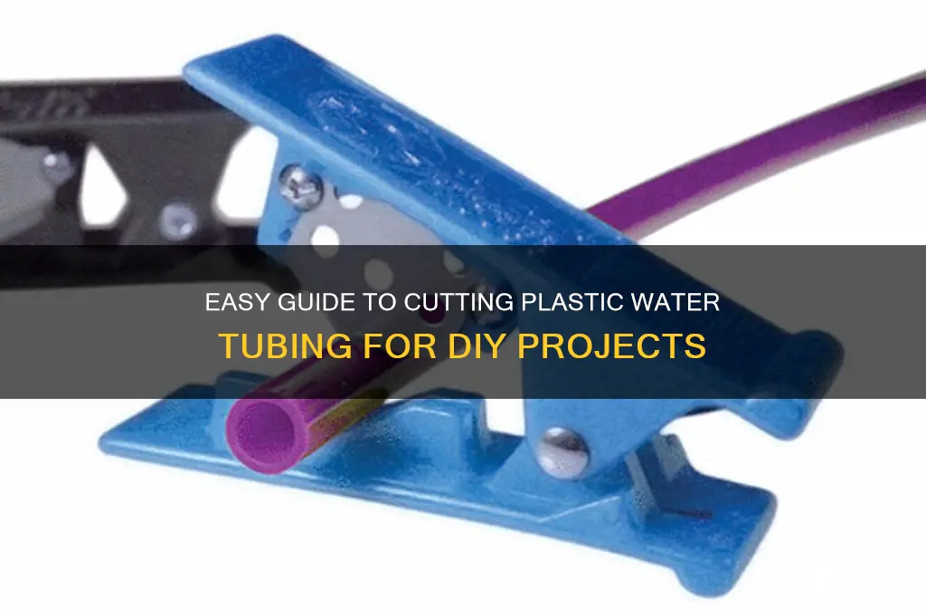 Easy Guide To Cutting Plastic Water Tubing For Diy Projects | ShunPoly