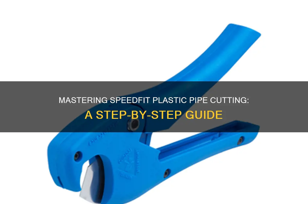 Mastering Speedfit Plastic Pipe Cutting: A Step-By-Step Guide | ShunPoly