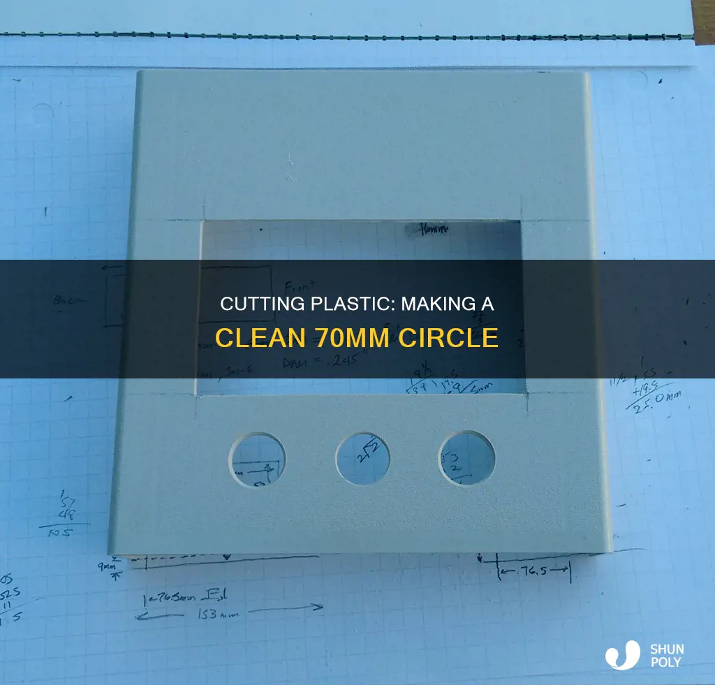 Cutting Plastic: Making A Clean 70Mm Circle | ShunPoly