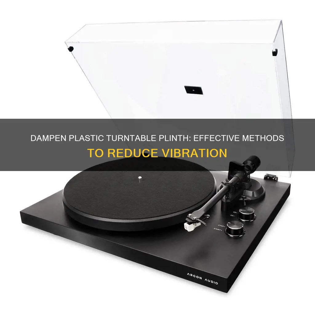Dampen Plastic Turntable Plinth: Effective Methods To Reduce Vibration ...