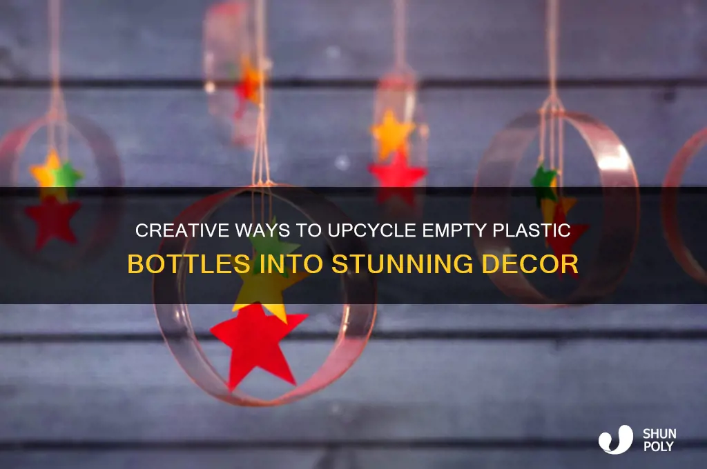 Creative Ways To Upcycle Empty Plastic Bottles Into Stunning Decor ...