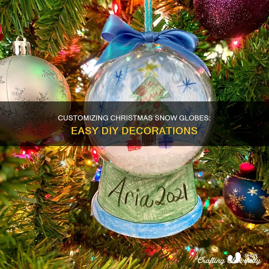 Customizing Christmas Snow Globes: Easy Diy Decorations | ShunPoly