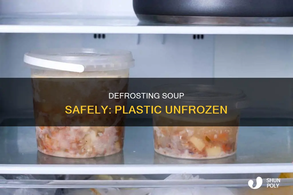 Defrosting Soup Safely: Plastic Unfrozen | ShunPoly