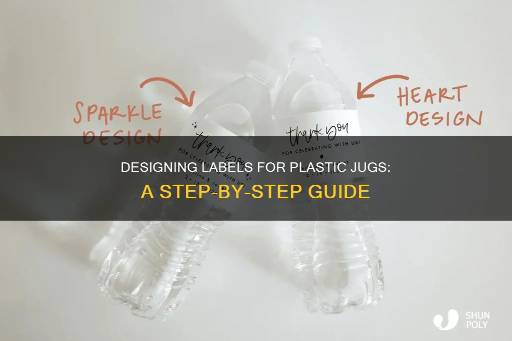 Designing Labels For Plastic Jugs: A Step-By-Step Guide | ShunPoly
