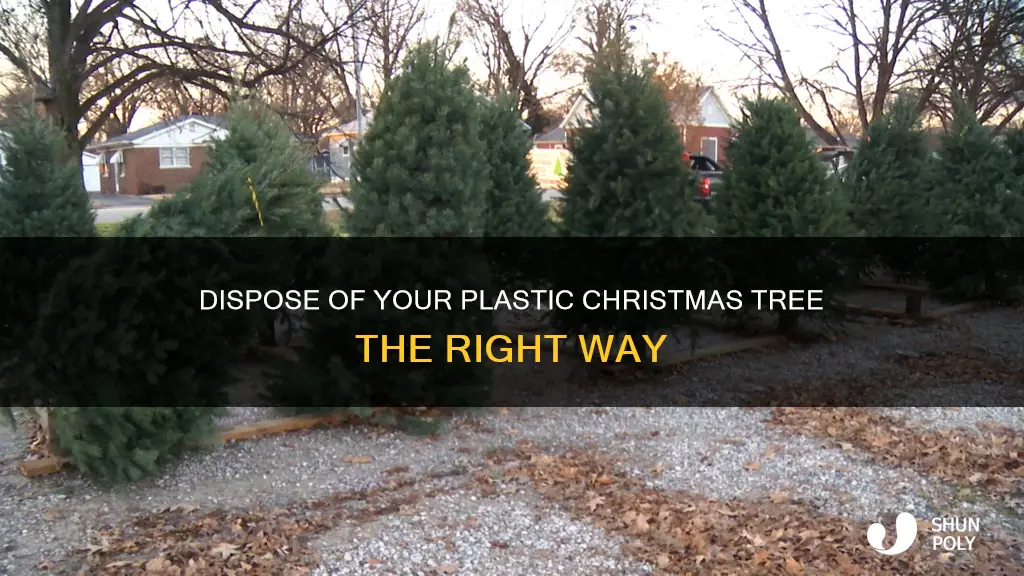 Dispose Of Your Plastic Christmas Tree The Right Way | ShunPoly