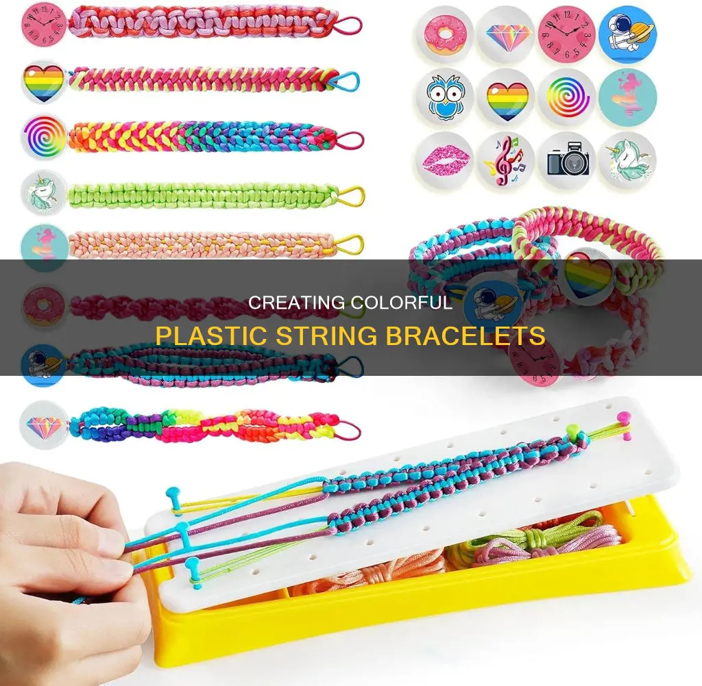 Creating Colorful Plastic String Bracelets | ShunPoly