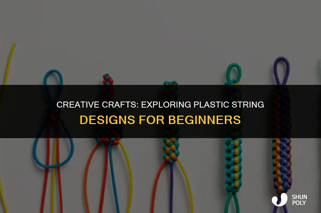 Creative Crafts: Exploring Plastic String Designs For Beginners | ShunPoly