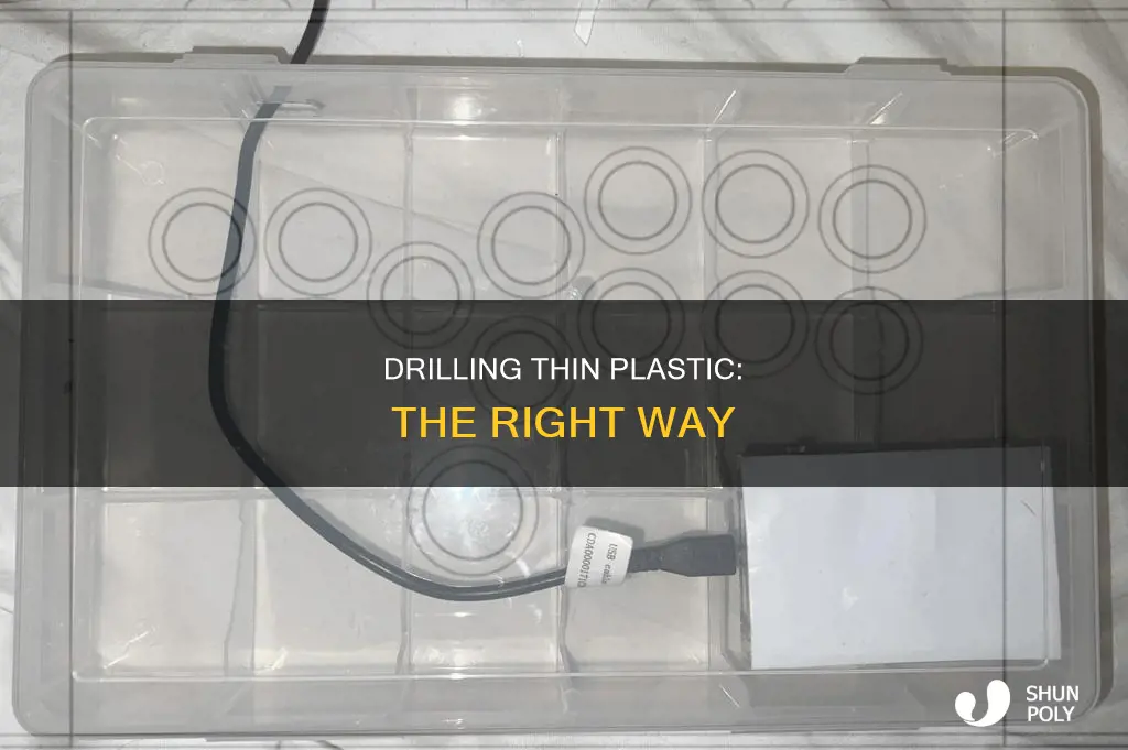 Drilling Thin Plastic: The Right Way | ShunPoly