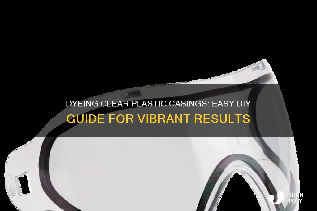 Dyeing Clear Plastic Casings: Easy Diy Guide For Vibrant Results | ShunPoly