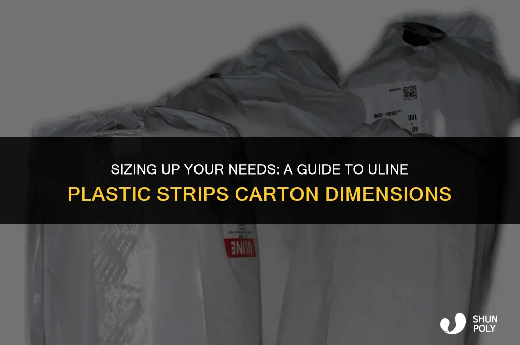 Sizing Up Your Needs: A Guide To Uline Plastic Strips Carton Dimensions ...