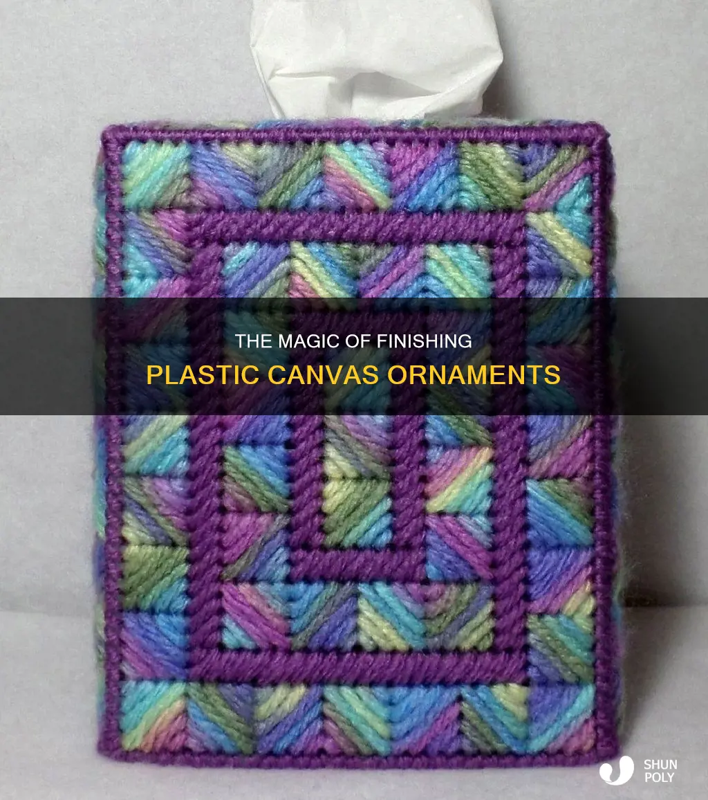 The Magic Of Finishing Plastic Canvas Ornaments | ShunPoly